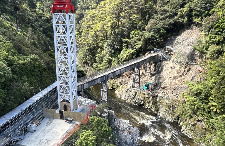 Kaitoke pipe bridge replacement