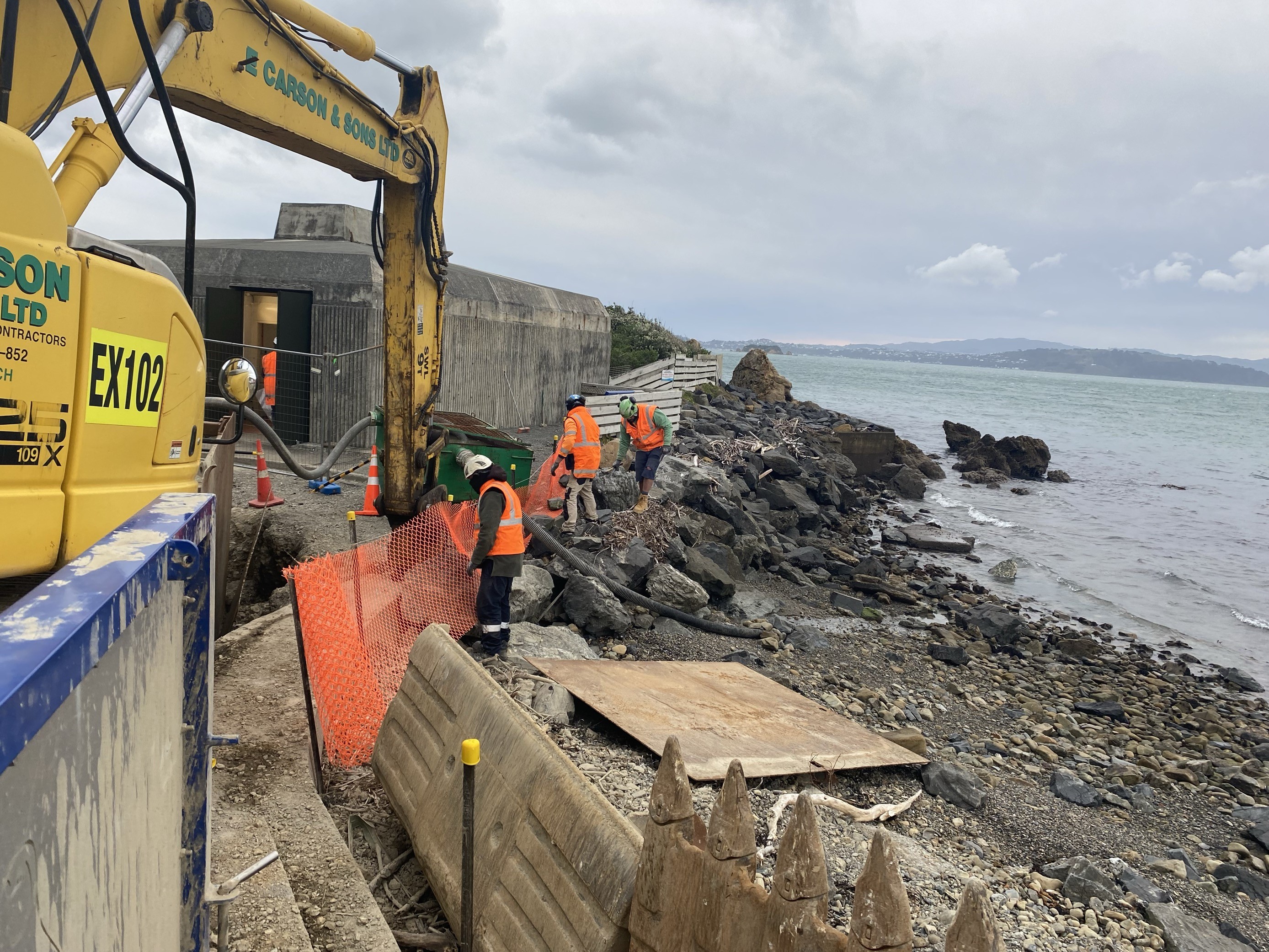 Wellington Water working at pace to resolve Days Bay wastewater overflow